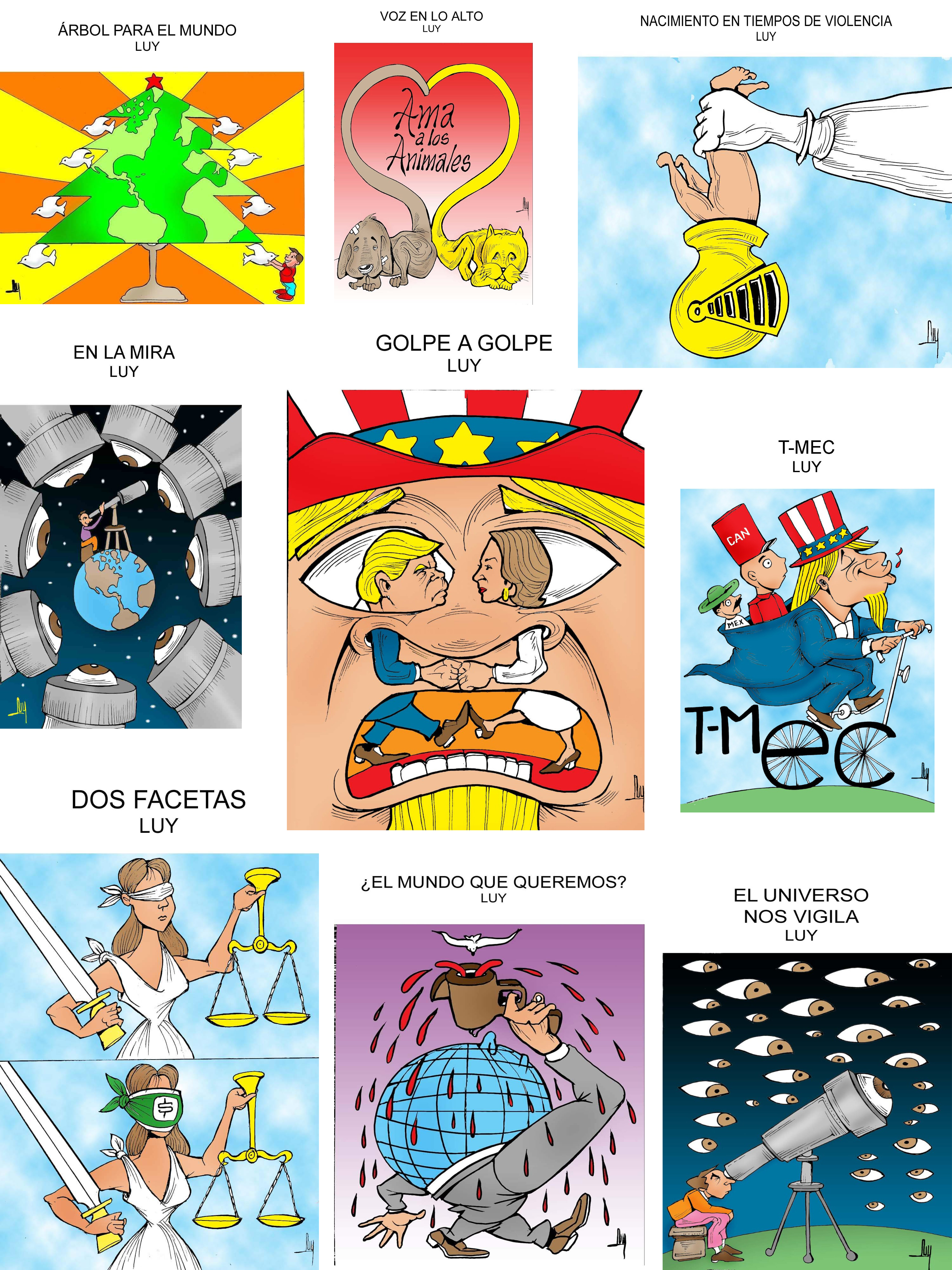 ASI T-VEO MUNDO EN CARICATURAS: LAS PERSPECTIVAS DE LUY – LA AGENCIA ...